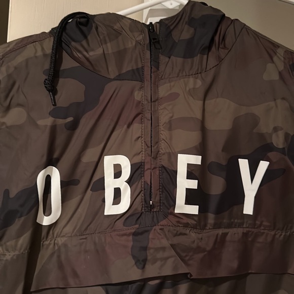 Obey | Jackets & Coats | Obey Rain Jacket | Poshmark
